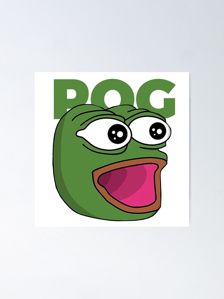 "POG pepe the frog" Poster for Sale by Dargiula | Redbubble