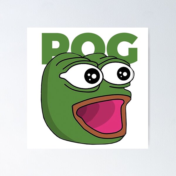 "POG pepe the frog" Poster for Sale by Dargiula | Redbubble