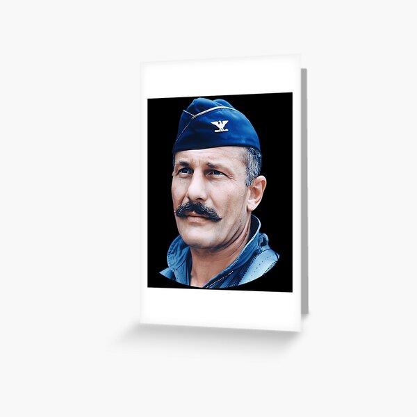 "colonel robin olds war is hell store transparent" Greeting Card for ...
