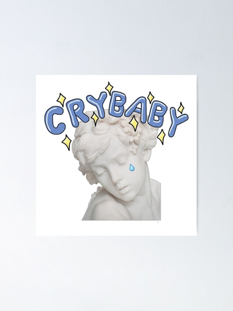 "Crybaby statue" Poster for Sale by Dargiula | Redbubble