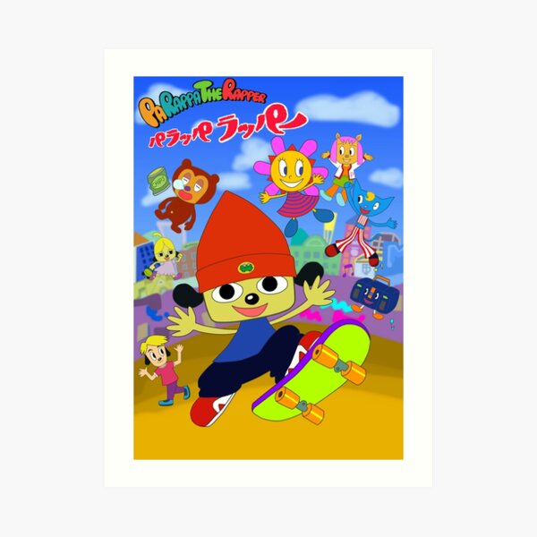 "Parappa The Rapper Anime Poster" Art Print for Sale by Assassinhedgie ...