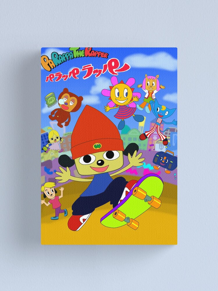 "Parappa The Rapper Anime Poster" Canvas Print for Sale by ...
