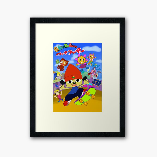 "Parappa The Rapper Anime Poster" Framed Art Print for Sale by ...