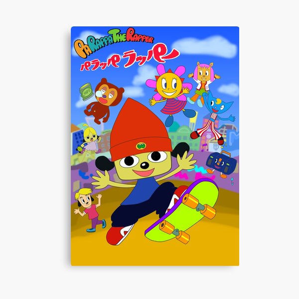 "Parappa The Rapper Anime Poster" Canvas Print for Sale by ...