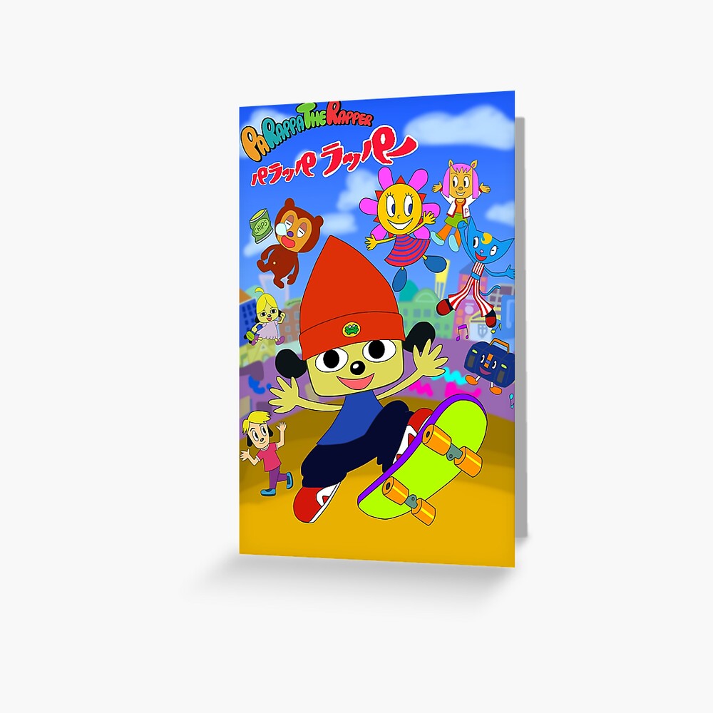 "Parappa The Rapper Anime Poster" Greeting Card for Sale by ...