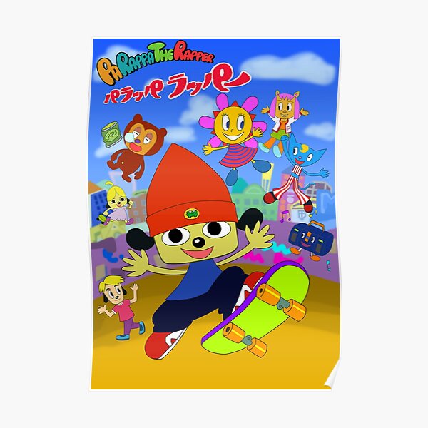 "Parappa The Rapper Anime Poster" Poster for Sale by Assassinhedgie ...
