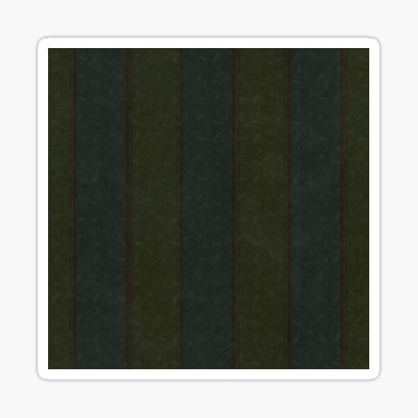"Seasonal green stripes with texture" Sticker for Sale by Marshmallow ...
