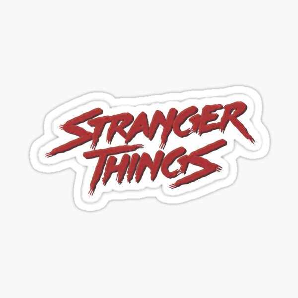 "Stranger Things fan art" Sticker for Sale by Your-Sensei | Redbubble