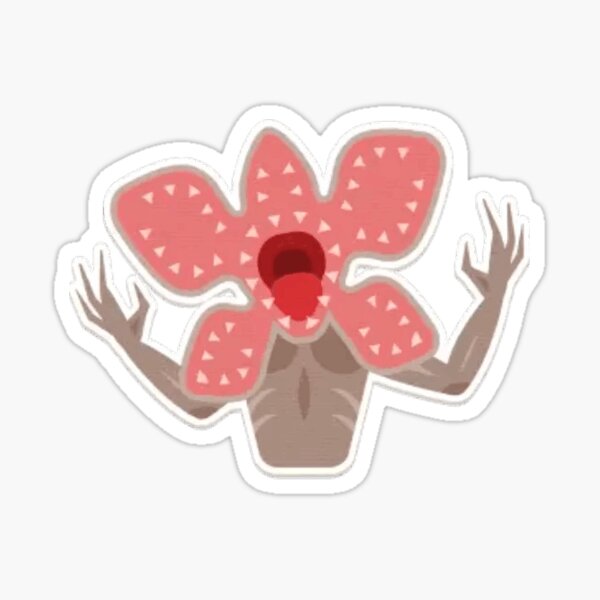 "Demogorgon drawing, Stranger Things fan art " Sticker for Sale by Your ...