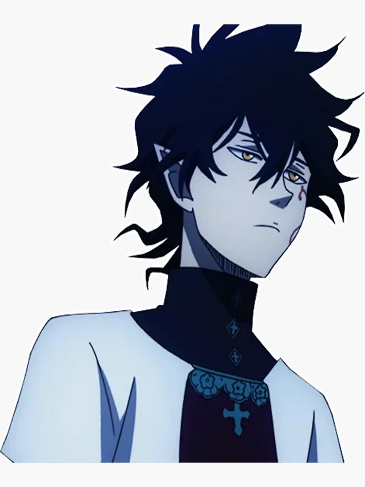 Yuno Black Clover Sticker For Sale By Animefanx Redbubble