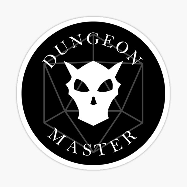 "Dungeon Master" Sticker for Sale by ATCL- | Redbubble