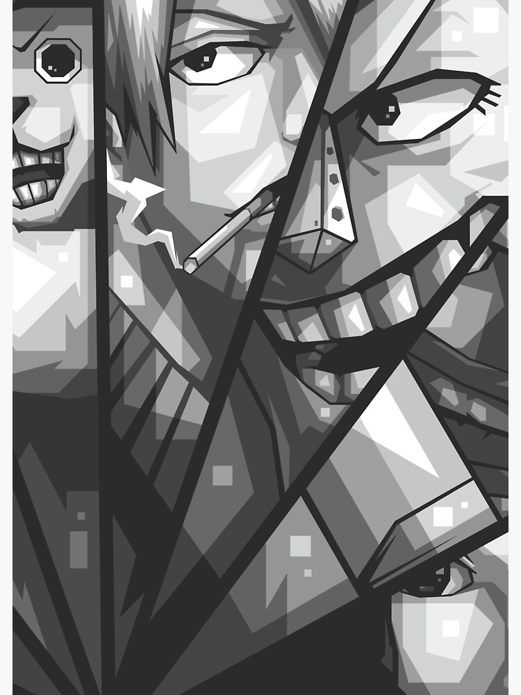 "Grayscale All cartoon popart" Sticker for Sale by rizkydwi | Redbubble