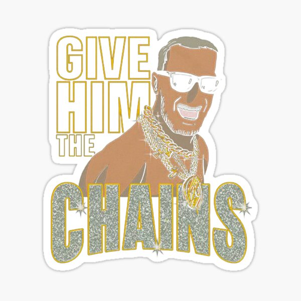 "Kirk Cousins Chains Shirt Give Him The Chains" Sticker for Sale by ...