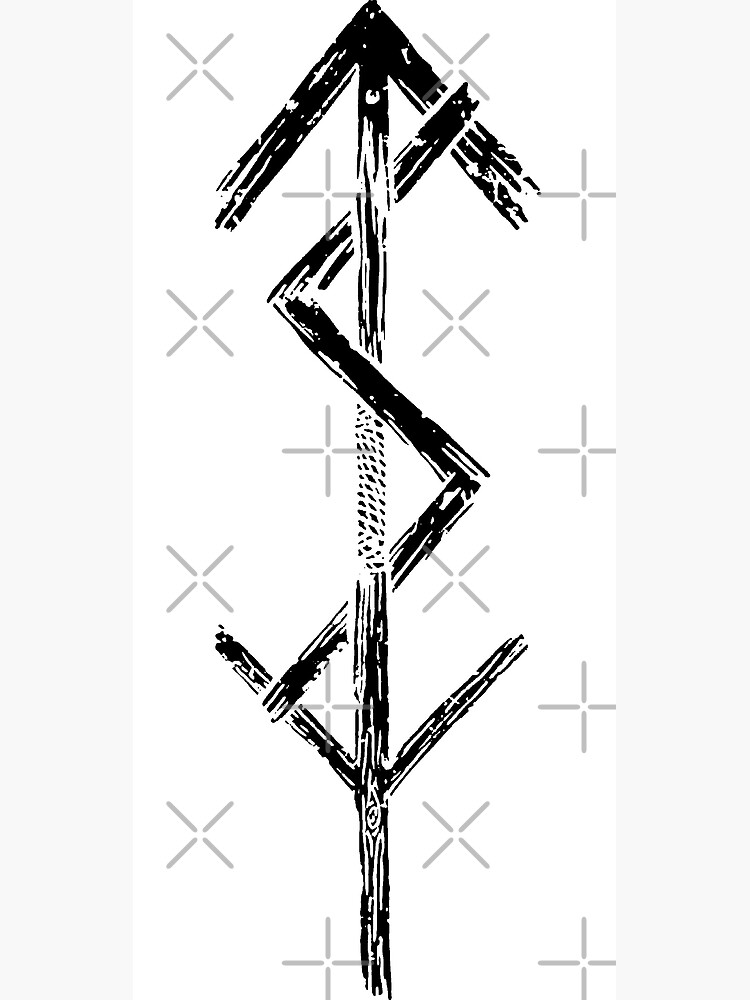 "BIND RUNE Self EMPOWERMENT" Poster for Sale by DAKAstudio | Redbubble