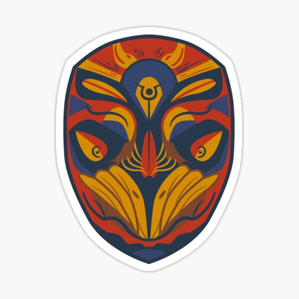 "Bird x Cat Mask" Sticker for Sale by bregassale | Redbubble