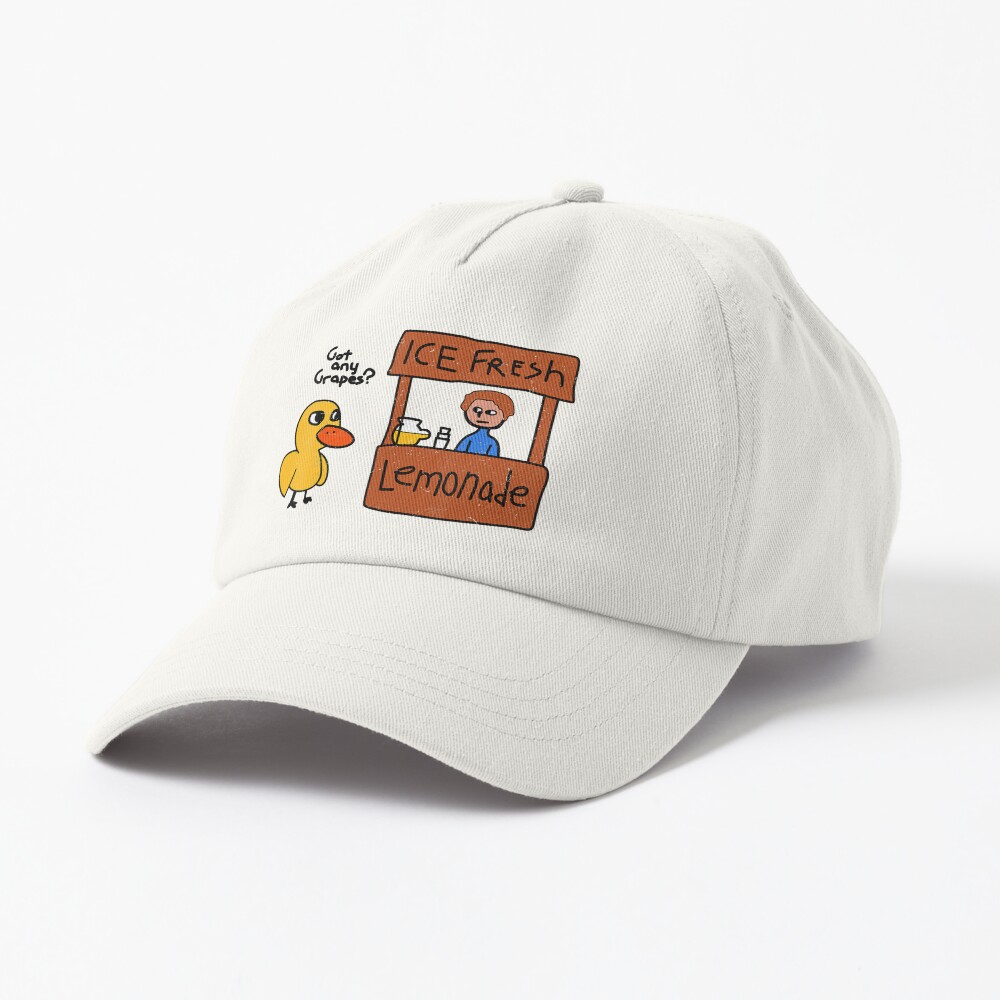 "Ice Fresh Lemonade Got Any Grapes Duck Funny" Sticker for Sale by ...
