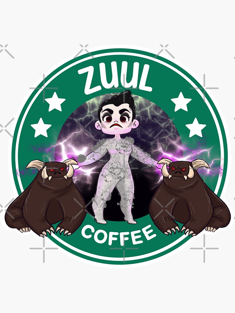 Zuul Sticker For Sale By Babsworldart Redbubble