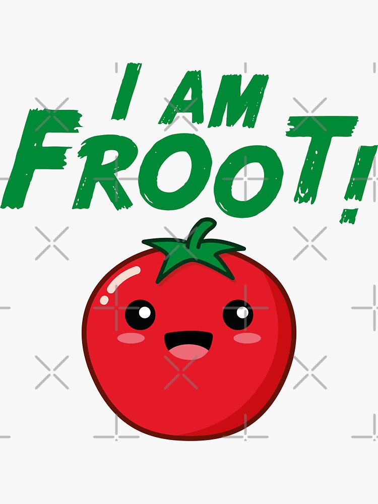 "I am Froot" Sticker for Sale by PaulSDesign | Redbubble