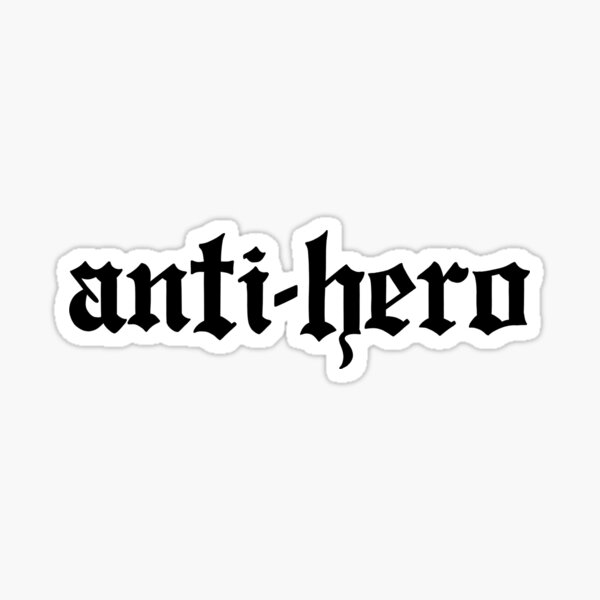 "Anti Hero Reputation Font" Sticker for Sale by allyyxoxo | Redbubble