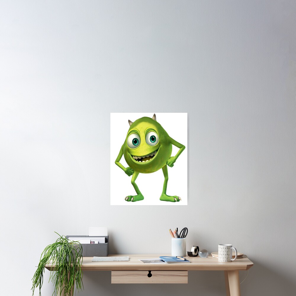 Póster « Mike Wazowski dos ojos Mike Wazowski dos ojos Mike Wazowski ...