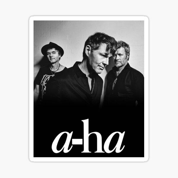 "TOUR A-HA 2022 AHA" Sticker for Sale by cksonnan | Redbubble