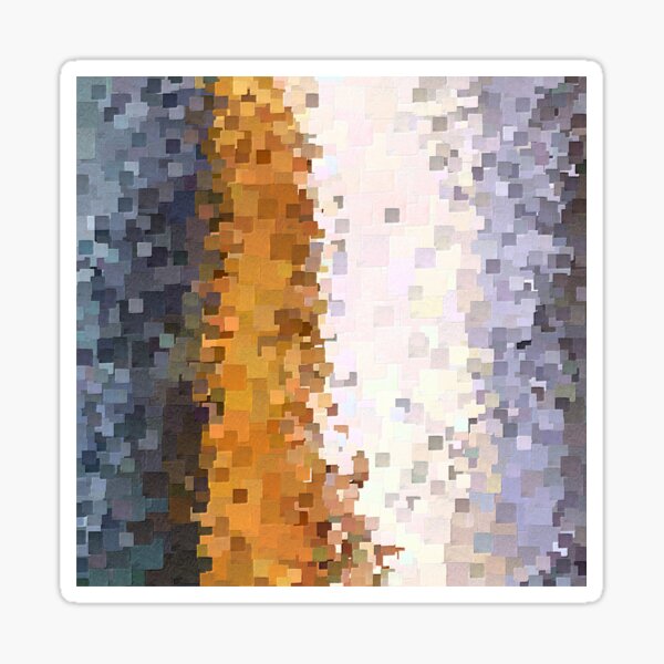 "Abstract Art - Fabric Scraps" Sticker for Sale by MinnMarArt | Redbubble