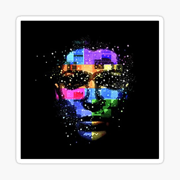 "Aesthetic face" Sticker for Sale by Right-Fit27 | Redbubble