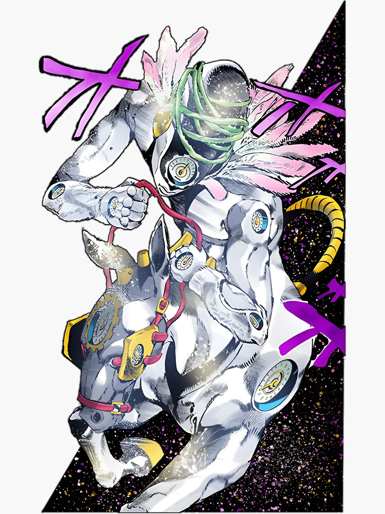 "Made In Heaven Enrico Pucci Stone Ocean Part 6 Stand Classic " Sticker ...