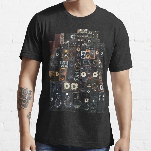 "Speakers" T-shirt for Sale by Bulografik | Redbubble | stereo t-shirts ...