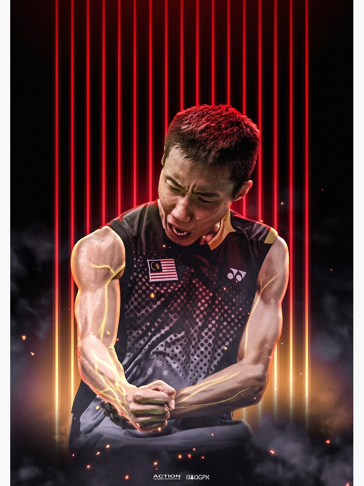 "Lee Chong Wei Badminton" Sticker for Sale by RobSpink | Redbubble