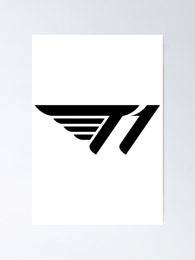 "Skt T1 Merch Skt T1 Logo" Poster for Sale by LoudKaniStore | Redbubble