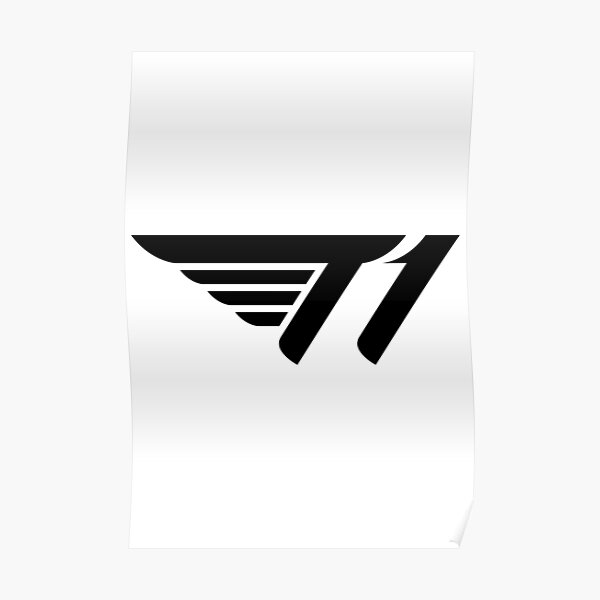 "Skt T1 Merch Skt T1 Logo" Poster for Sale by LoudKaniStore | Redbubble