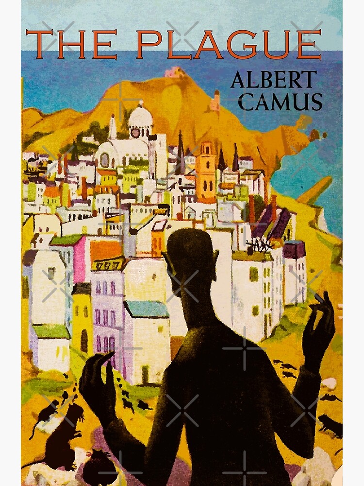 "Book Cover The Plague, Albert Camus, 1979" Poster for Sale by ...