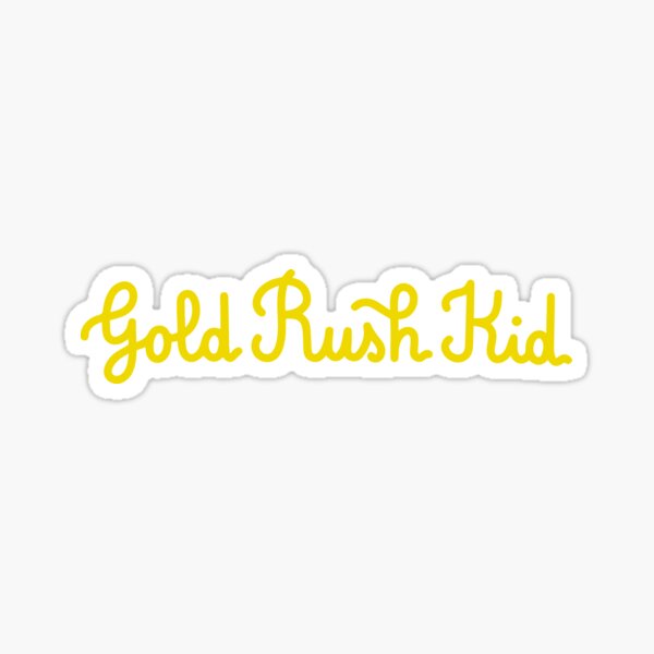 "George Ezra Merch Gold Rush Kid" Sticker for Sale by LoudKaniStore ...