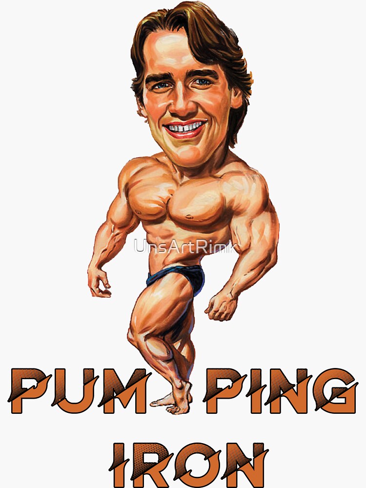 "Arnold Schwarzenegger Classic Pumping Iron Essential T-Shirt, stickers ...