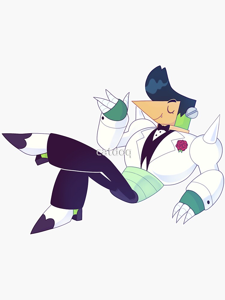 "OK KO: Raymond" Sticker for Sale by catdoq | Redbubble