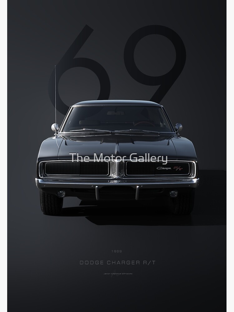 "1969 Dodge Charger R/T Artwork" Poster for Sale by Jamie Bray | Redbubble