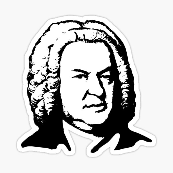 Bach Stickers | Redbubble