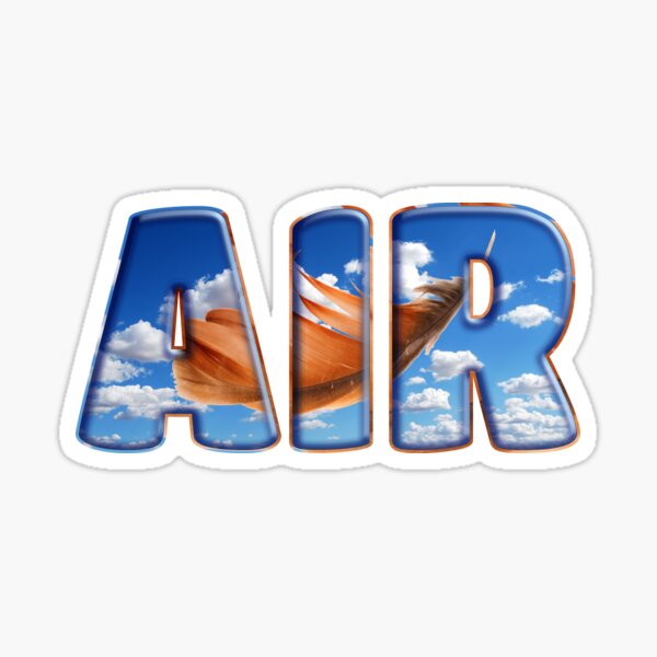 "air" Sticker for Sale by poupoune | Redbubble