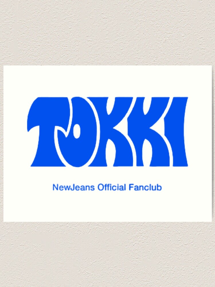 "Tokki NewJeans Official Fanclub logo" Art Print for Sale by krystxllx ...