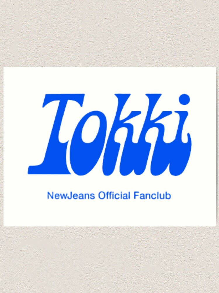 "Tokki NewJeans Official Fanclub logo" Art Print for Sale by krystxllx ...
