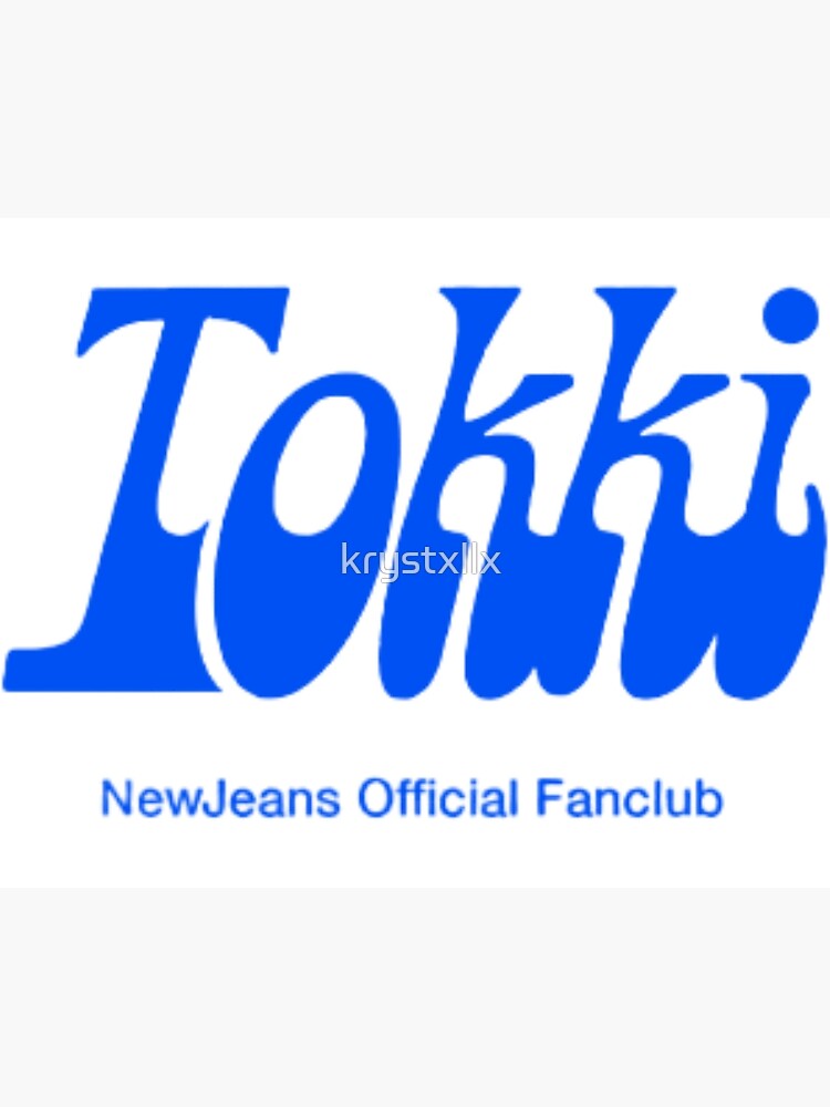 "Tokki NewJeans Official Fanclub logo" Art Print for Sale by krystxllx ...