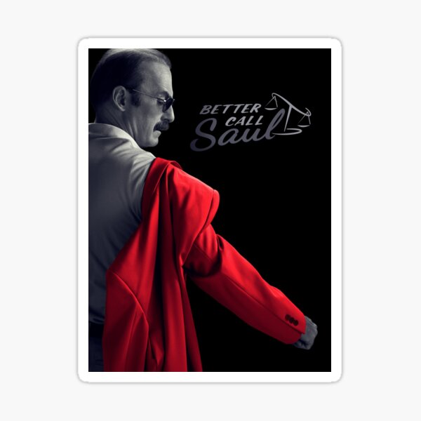 "Better Call Saul" Sticker for Sale by AndreJames1223 | Redbubble