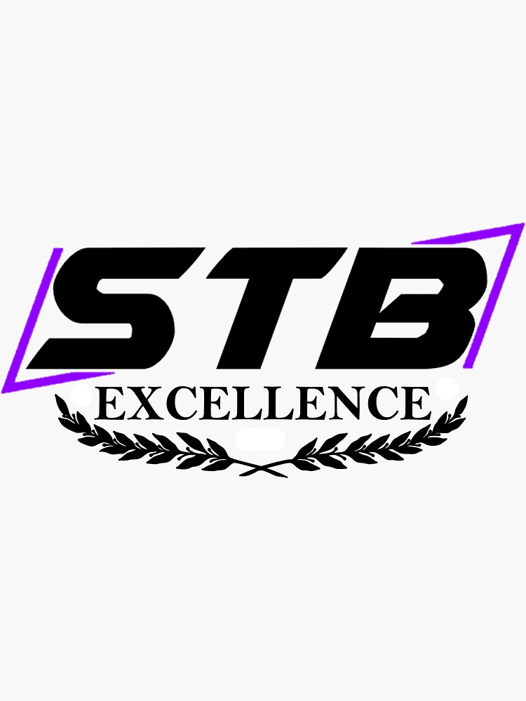 "STB Excellence" Sticker for Sale by STBOfficial | Redbubble