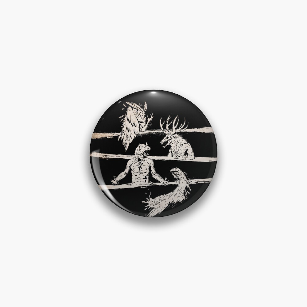 "Mothman, Wendigo, Dogman, Loch Ness Monster - Legendary Cryptids" Pin ...
