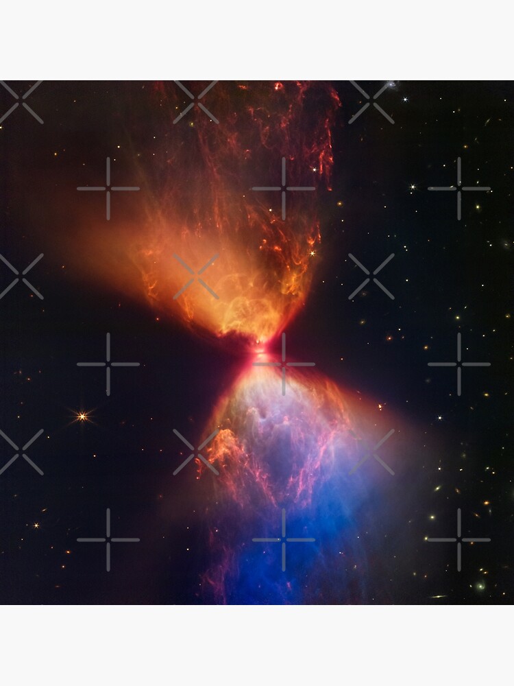 "James Webb Space Telescope L1527 and Protostar (NIRCam Image)" Art ...