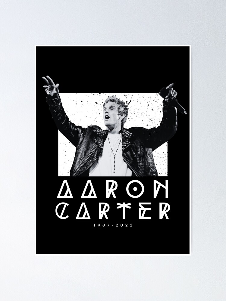 "Aaron Carter" Poster for Sale by Denel-Arts | Redbubble