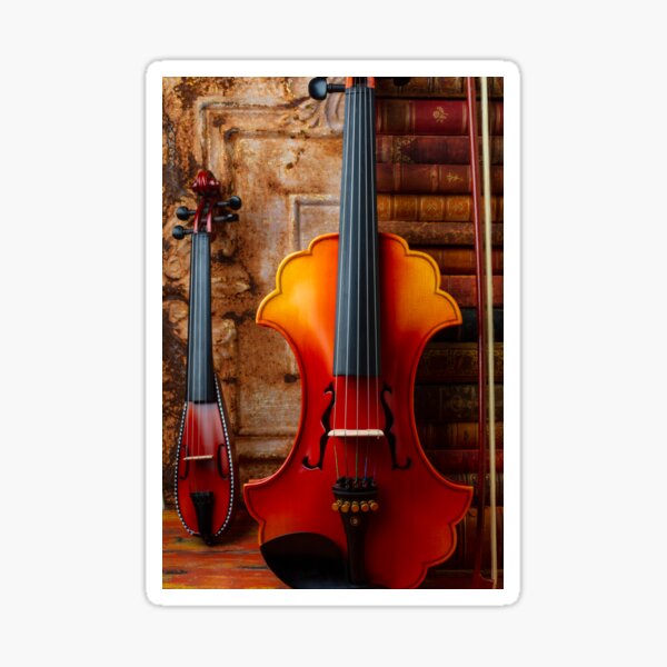 "Baroque And Pocket Violins" Sticker for Sale by photogarry | Redbubble