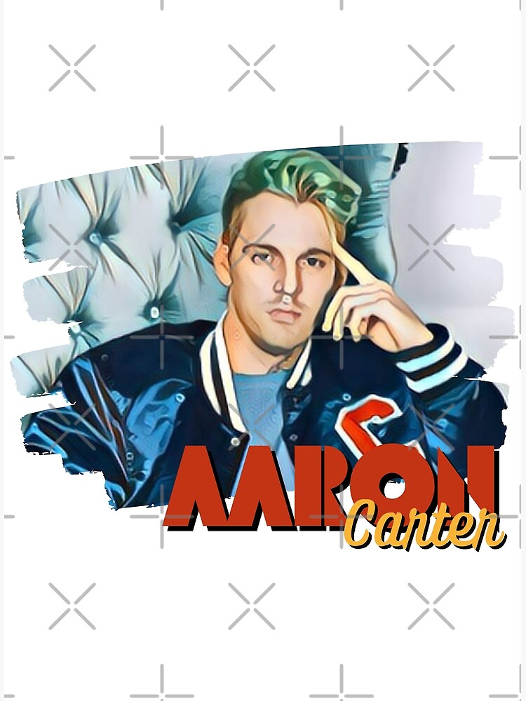 "Aaron Carter" Poster for Sale by Denel-Arts | Redbubble