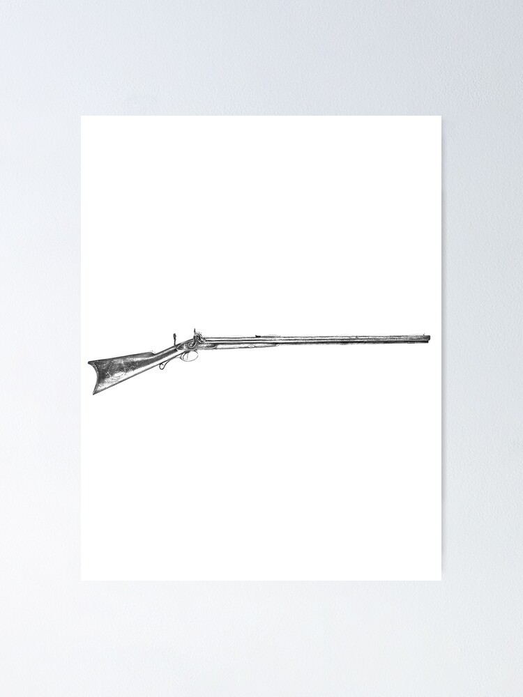 "Antique and Vintage Rifle Gun" Poster for Sale by digitaleclectic ...